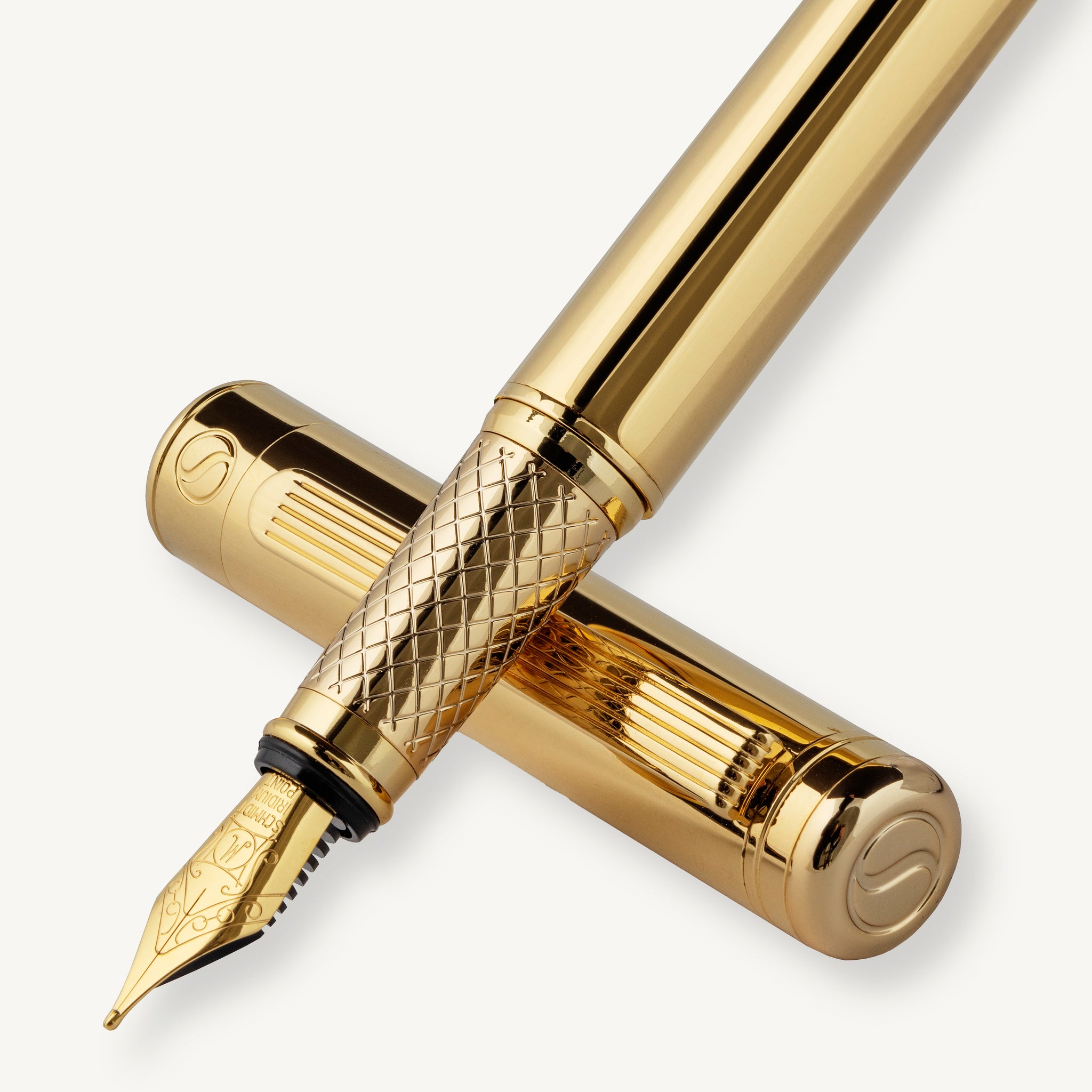 Classic Gold Fountain Pen - Medium Nib